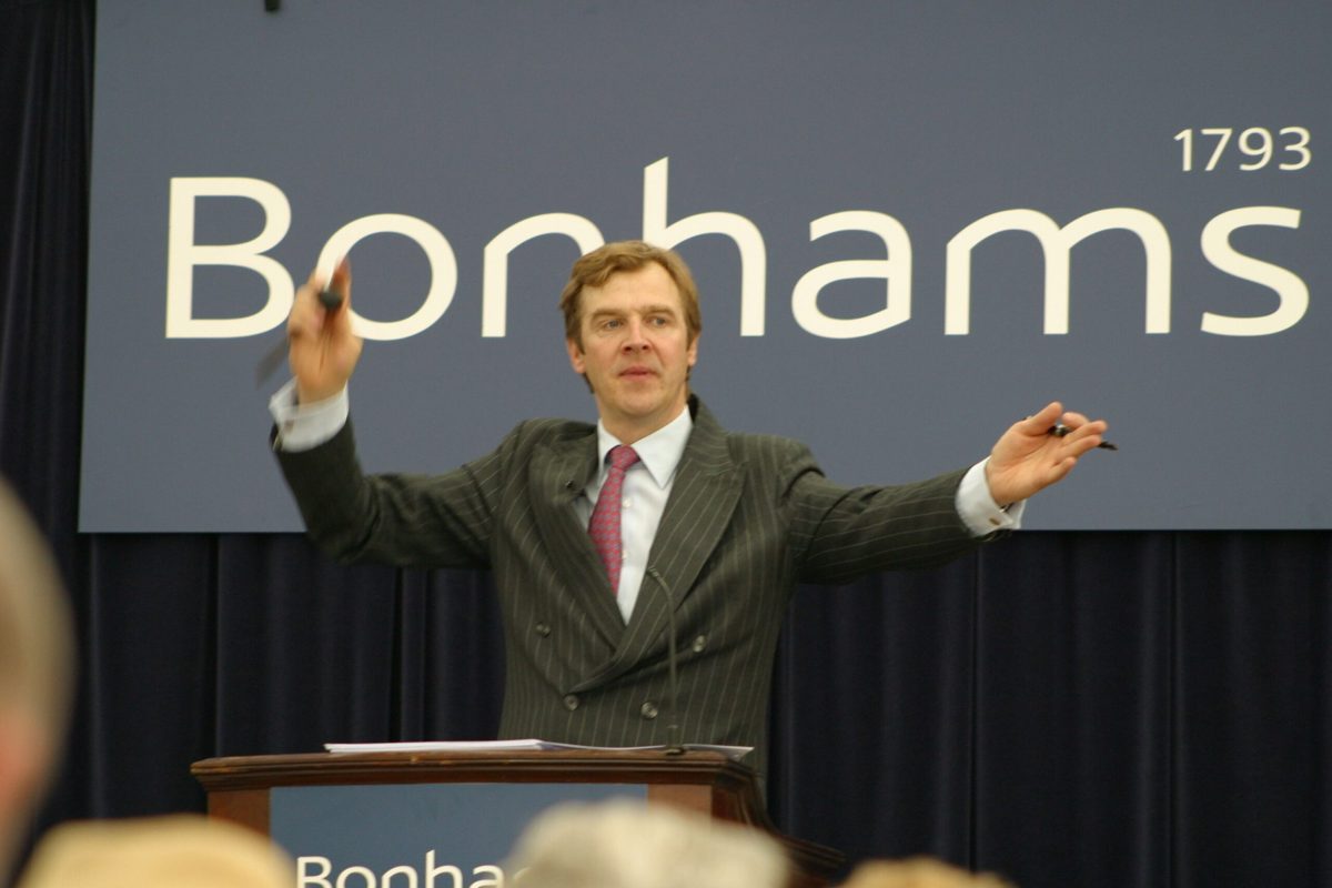Robert Brooks, famous auctioneer, racer and historic car enthusiast ...