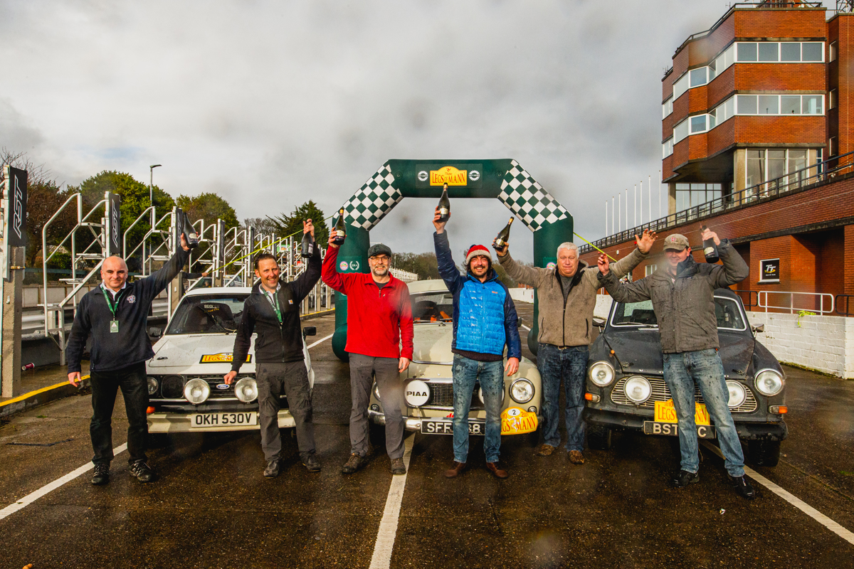 Three Legs of Mann anniversary rally finishes in historic TT Pit Lane after two hard days - HERO-ERA